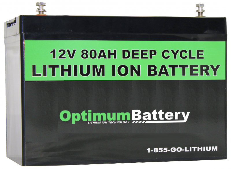 12V 80AH Lithium Ion Battery | Lithium Ion Battery | Deep Cycle | Starting